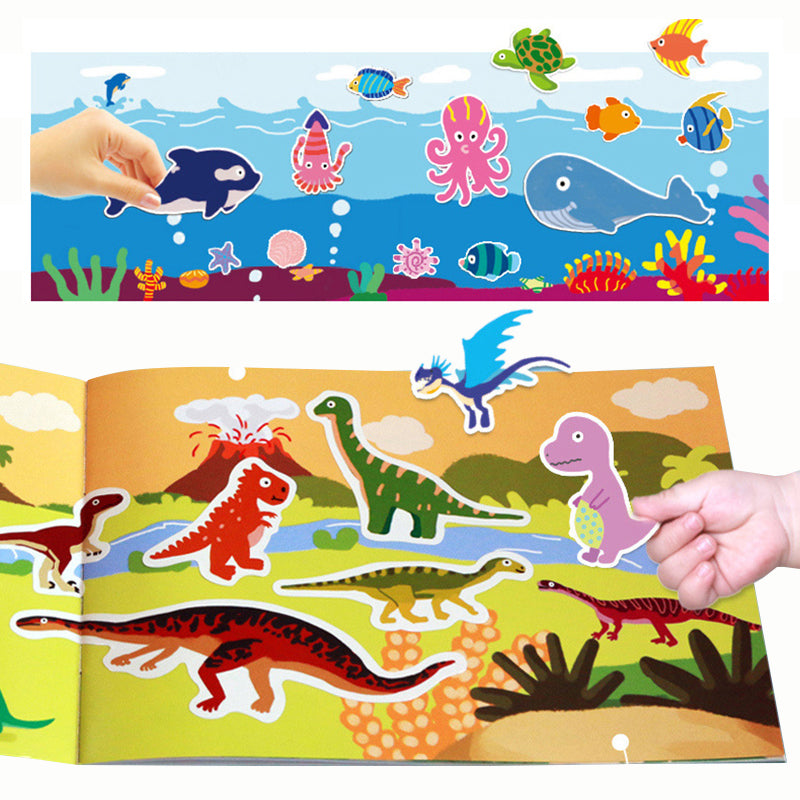 Children's cartoon Sticker Book – easyeer