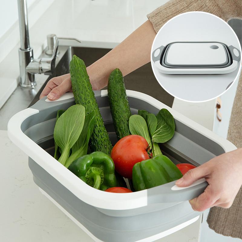 Portable Multi-function Collapsible Dish Tub – easyeer